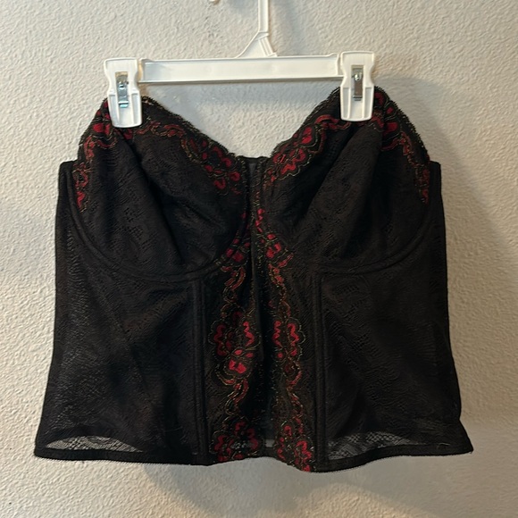 Curvation | Intimates & Sleepwear | Curvation Black Lace And Floral ...